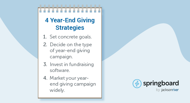 4 Strategies for the Perfect Year-End Giving Campaign | Jackson River